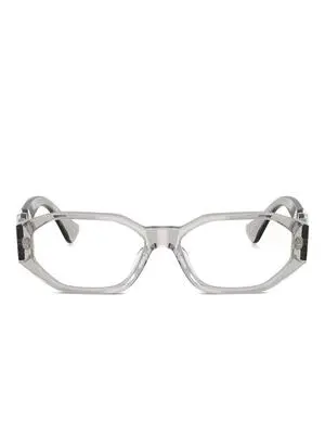 Versace Geometric Frame Glasses
