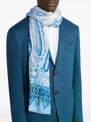 Etro Floral Paisley Scarf