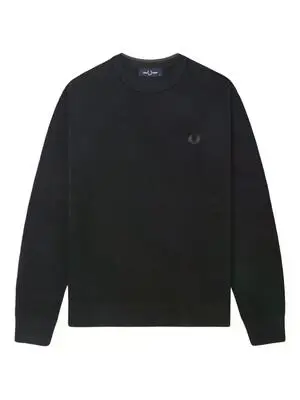 Fred Perry Logo Crew-neck Sweater