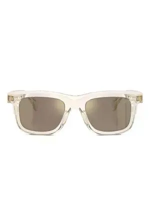Moncler Square-frame Sunglasses - Neutrals