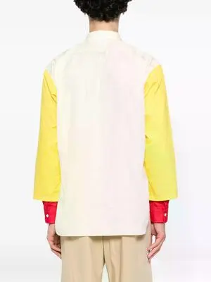 Comme Des Garçons Colour-block Pocket Shirt
