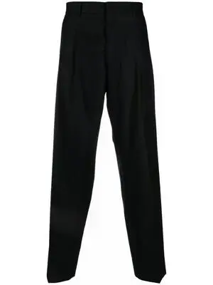 COSTUMEIN Pleated Tailored-cut Trousers - Black