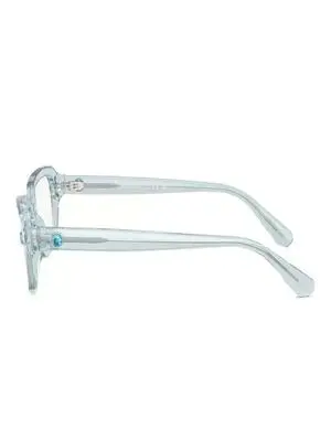 SWAROVSKI Crystal-embellished Square-frame Eyeglasses
