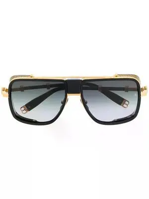 Balmain X Akoni Oversized Sunglasses - Black