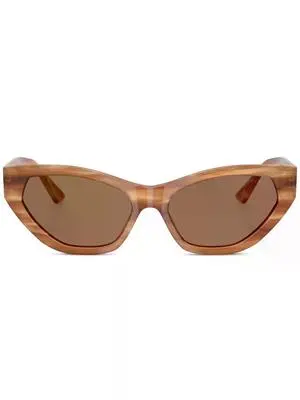 JIMMY CHOO Cat-eye Sunglasses - Brown