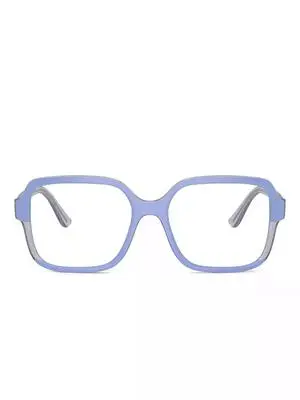 VOGUE EYEWEAR Square-frame Eyeglasses - Blue