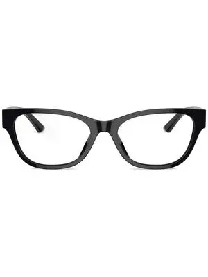 JIMMY CHOO Rectangle-frame Glasses - Black