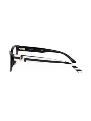 JIMMY CHOO Rectangle-frame Glasses