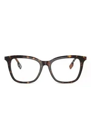 Burberry Square-frame Glasses - Brown
