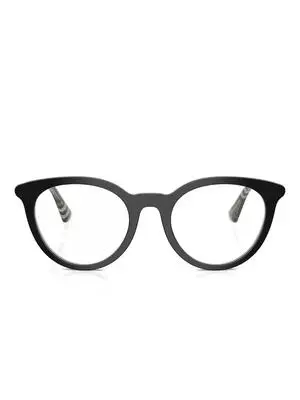 Burberry Round-frame Glasses - Black