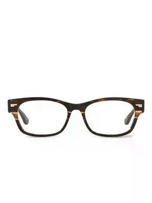Oliver Spencer Denton Rectangle-frame Eyeglasses