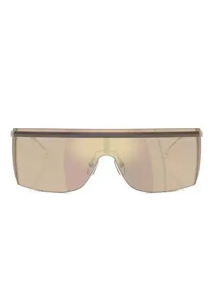 Michael Kors Shield-frame Metal Sunglasses