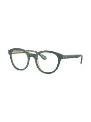 Giorgio Armani Round-frame Glasses - Green