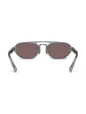 Brunello Cucinelli Oval-frame Sunglasses