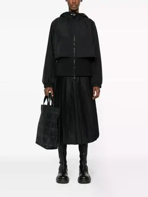 Moncler Layered Hooded Jacket