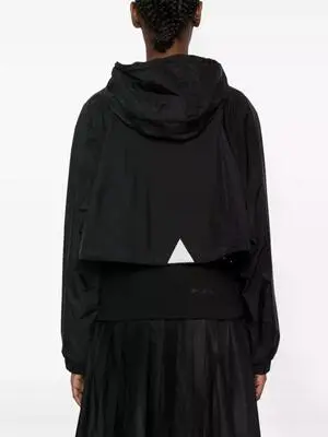 Moncler Layered Hooded Jacket