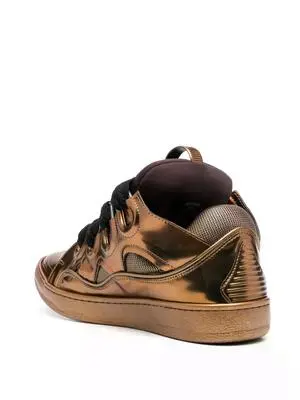 LANVIN Curb Lace-up Sneakers