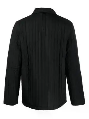 Rains Quilted Button-front Shirt Jacket