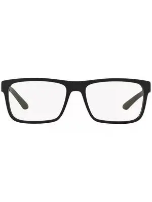 Giorgio Armani Rectangular Eyeglasses - Black