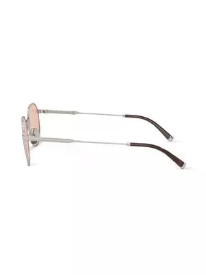 Brunello Cucinelli Hexagonal-frame Sunglasses