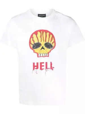 BOTTER Skull-print Short-sleeve T-shirt - White