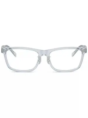 Prada Square Frame Glasses - Blue