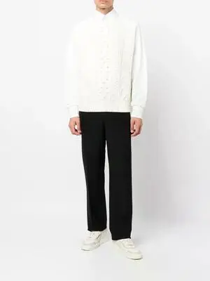 Neil Barrett Crew-neck Hybrid Jumper