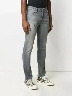DEPARTMENT 5 Distressed Slim-leg Jeans