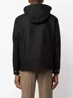 PT TORINO Buttoned Hooded Jacket