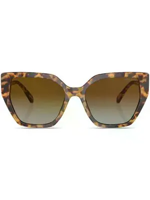 SWAROVSKI Tortoiseshell-effect Cat-eye Sunglasses