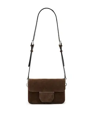 ALLSAINTS Jupiter Suede Crossbody