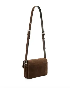 ALLSAINTS Jupiter Suede Crossbody