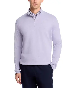 Peter Millar Peter Millar Quarter Zip Sweater Light Violet