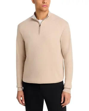 Peter Millar Peter Millar Quarter Zip Sweater Truffle