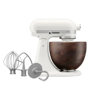 KITCHENAID Artisan Series 5 Quart Tilt Head Stand Mixer With Walnut Wood Bowl