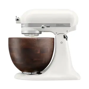 KITCHENAID Artisan Series 5 Quart Tilt Head Stand Mixer With Walnut Wood Bowl