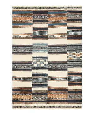 LOLOI Mika Indoor/outdoor Mik-04 Area Rug 6'7x9'4 - Ivory/multi