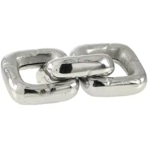 SURYA Sherman Decorative Sculpture - Silver