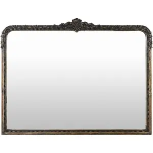 SURYA Aaliyah Mantel Mirror - Black