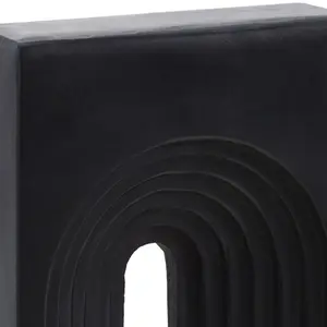 SURYA Trajan Decorative Sculpture - Black