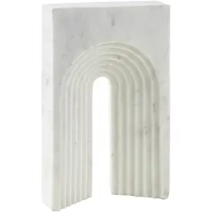 SURYA Trajan Decorative Sculpture - White