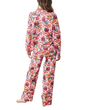 PRINTFRESH Print Fresh Mulled Wine Long Pajama Set