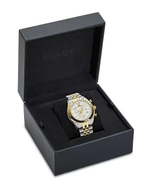 Versace Master Chronograph, 44mm - Two Tone
