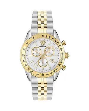 Versace Master Chronograph 44mm - White/two Tone