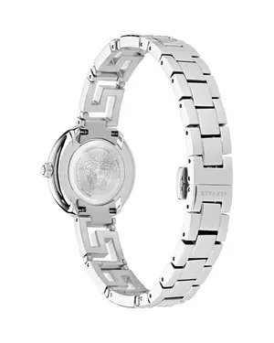 Versace Greca Goddess Watch, 28mm - Silver/silver