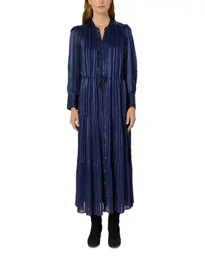 Gerard Darel Lydie Button Front Dress