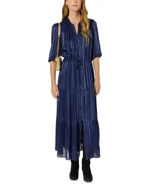 Gerard Darel Lydie Button Front Dress
