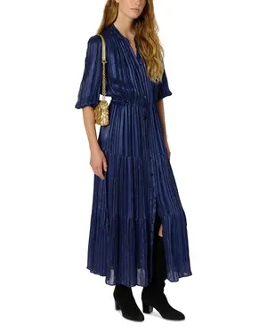 Gerard Darel Lydie Button Front Dress