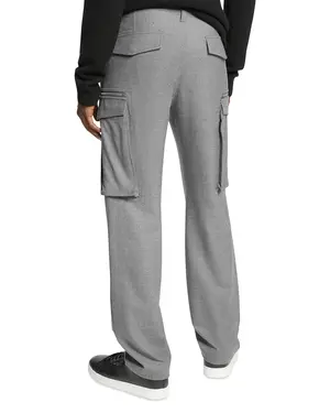 Michael Kors Wool Zip Pocket Cargo Pants