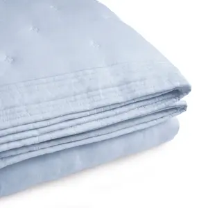 Michael Aram Tufted Quilt Coverlet, King - Sky